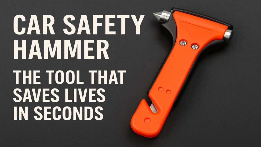Car Safety Hammer & Seatbelt Cutter: Essential Escape Tool for Indian ...