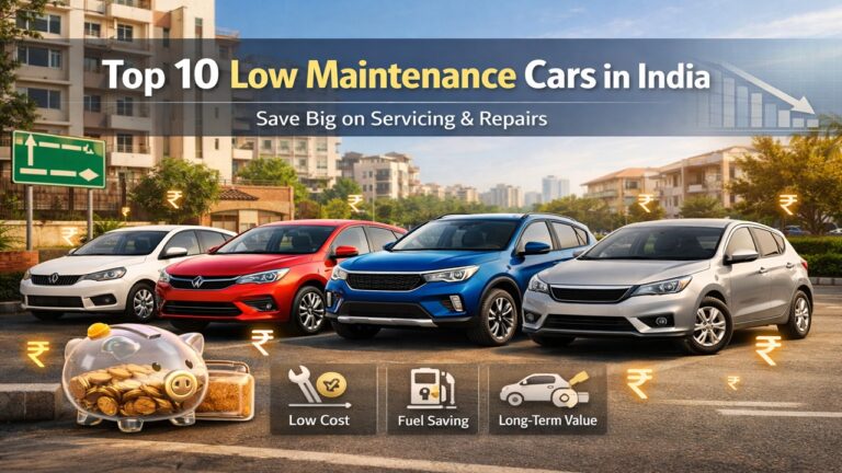 Top 10 Low Maintenance Cars in India (2026) – Cut Service & Repair Costs